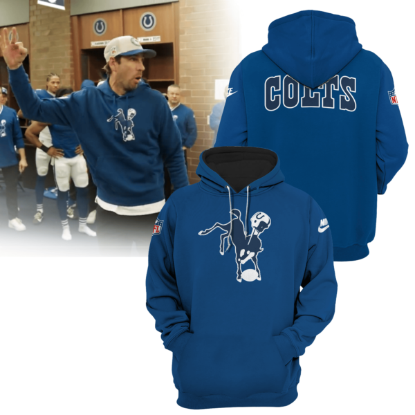 Indianapolis Colts Throwback Hoodie - Tehody Store