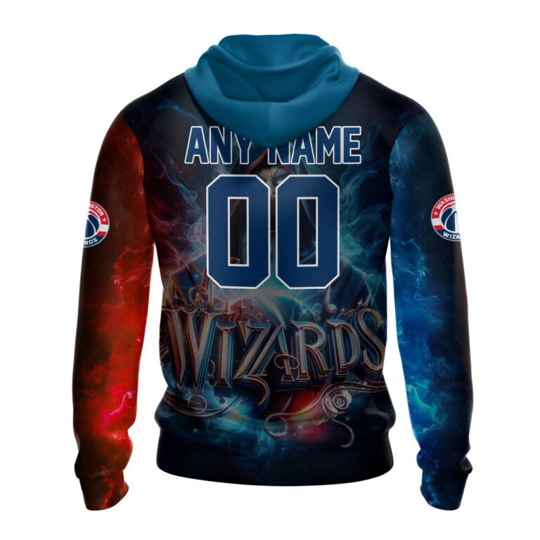 Washington Wizards Special Realistic Team Logo Design Hoodie - Tehody Store